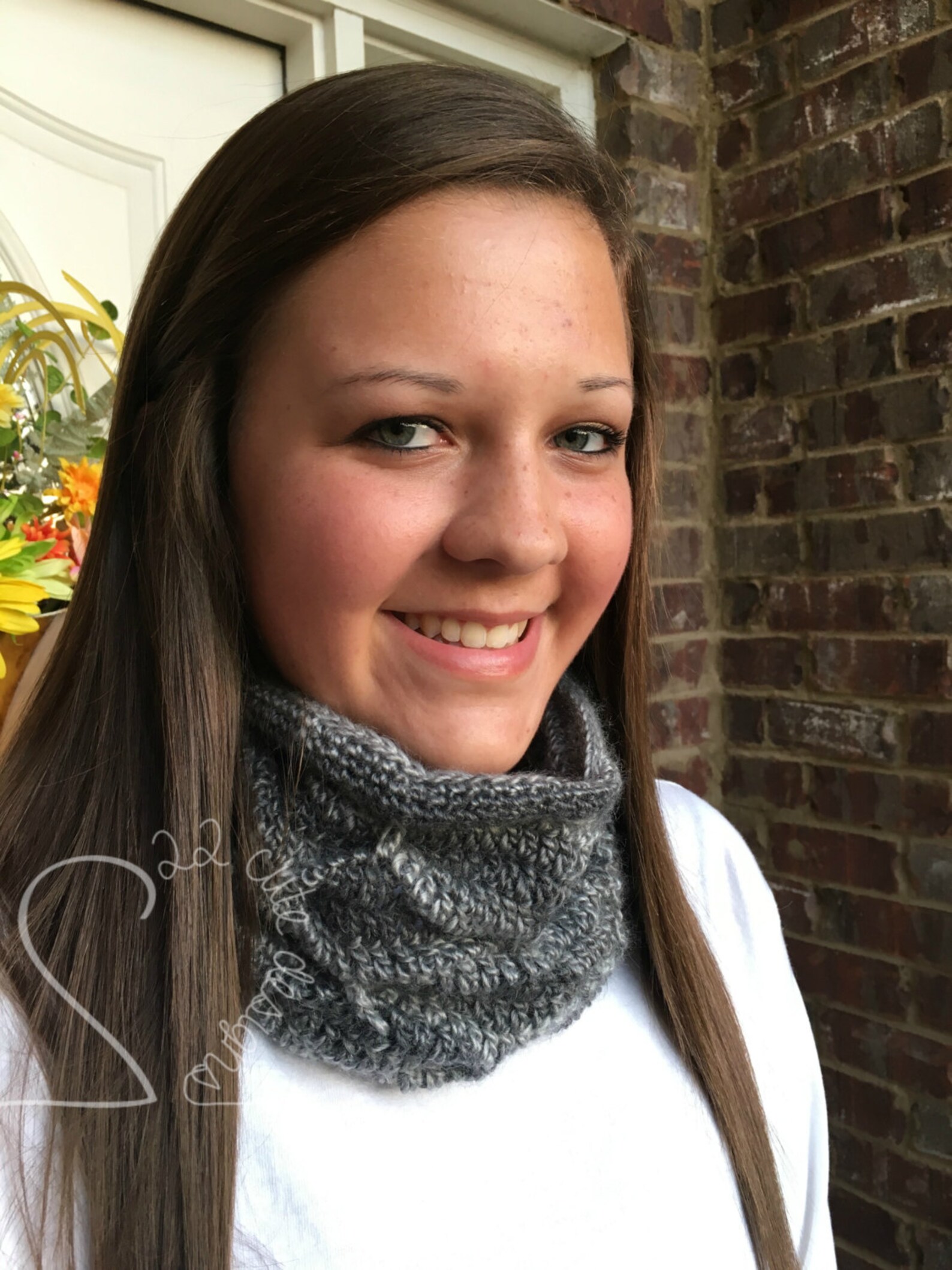 Lightweight Infinity Scarf for Women, Handmade Infinity Scarf, Crochet ...