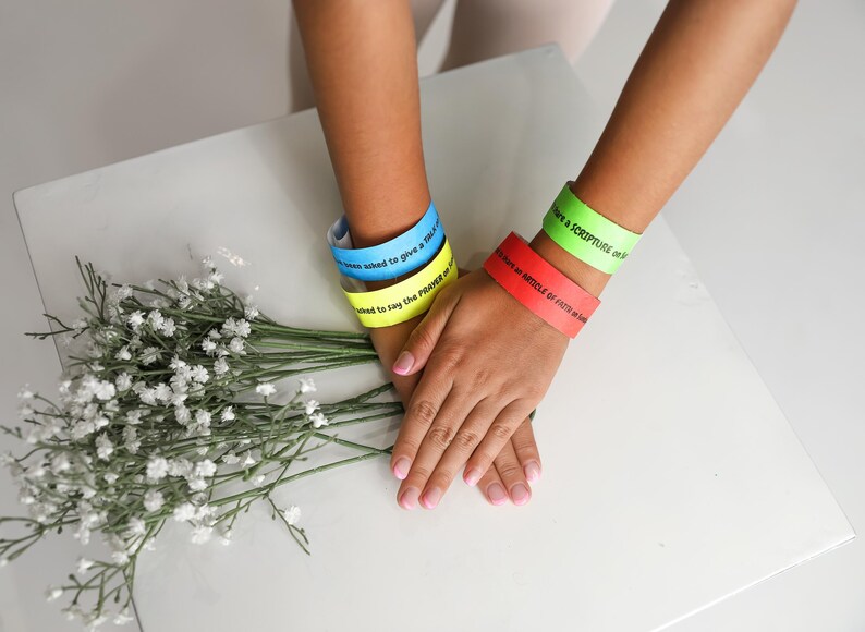 LDS Primary Assignment Reminder Bracelets (year Supply - Qty 200 ...