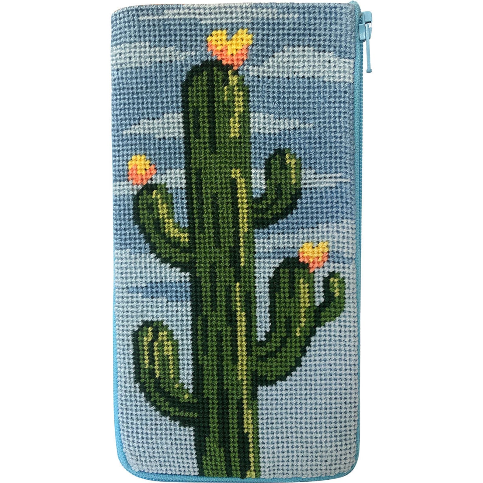 Stitch & Zip Needlepoint Eyeglass Case Kits-variety of Designs II - Etsy