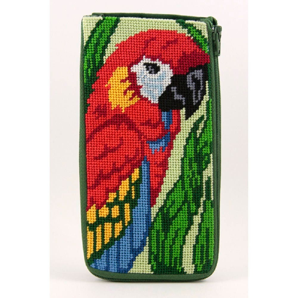 Stitch & Zip Needlepoint Eyeglass Case Kits in a Variety of Designs ...