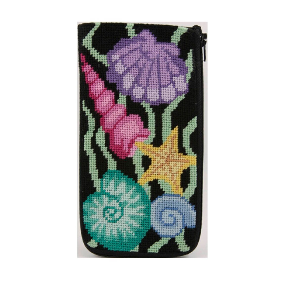 Stitch & Zip Needlepoint Eyeglass Case Kits in a Variety of Designs ...