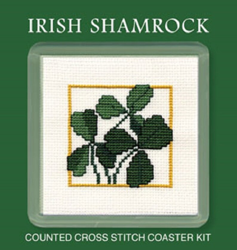 Textile Heritage Floral Counted Cross Stitch Coaster Kits in a Variety ...