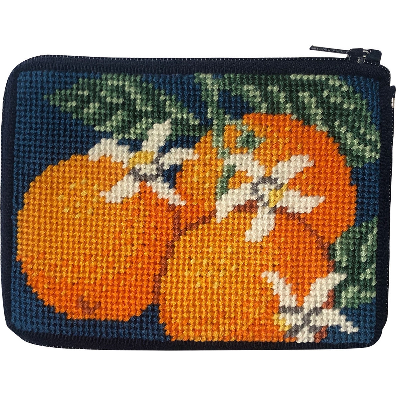 Stitch & Zip Needlepoint Coin Purse Kits-variety of Designs-floral III ...