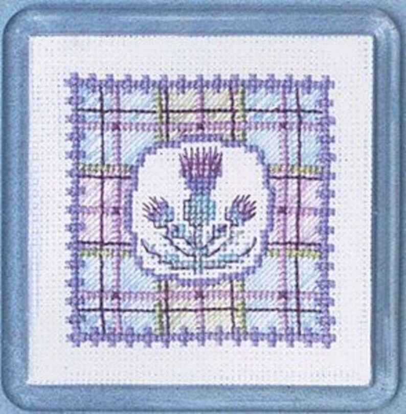 Textile Heritage Scottish Counted Cross Stitch Coaster Kits-variety of ...