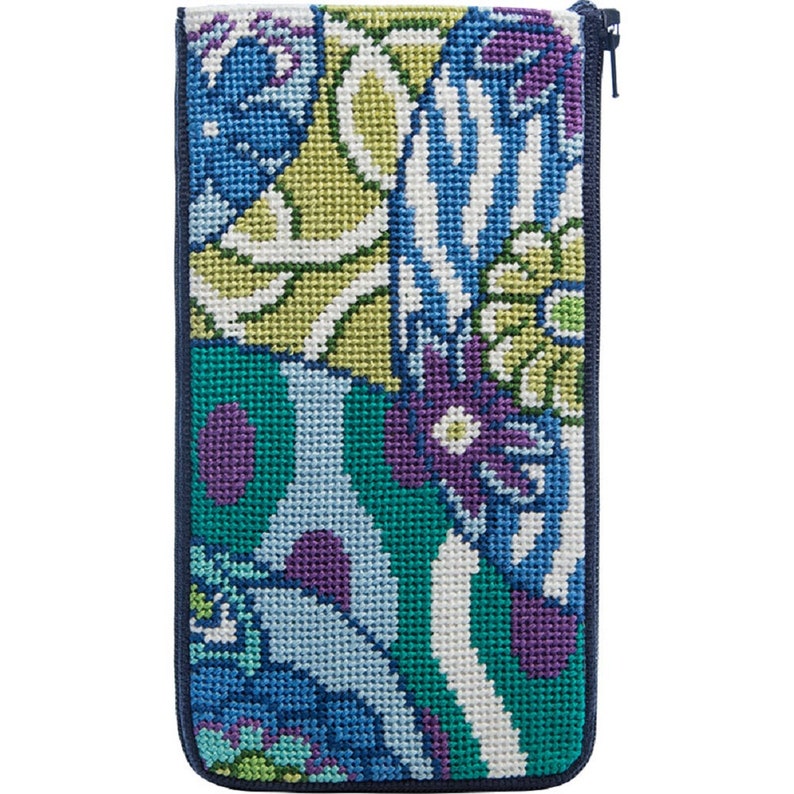 Stitch & Zip Needlepoint Eyeglass Case Kits-variety of Designs- - Etsy