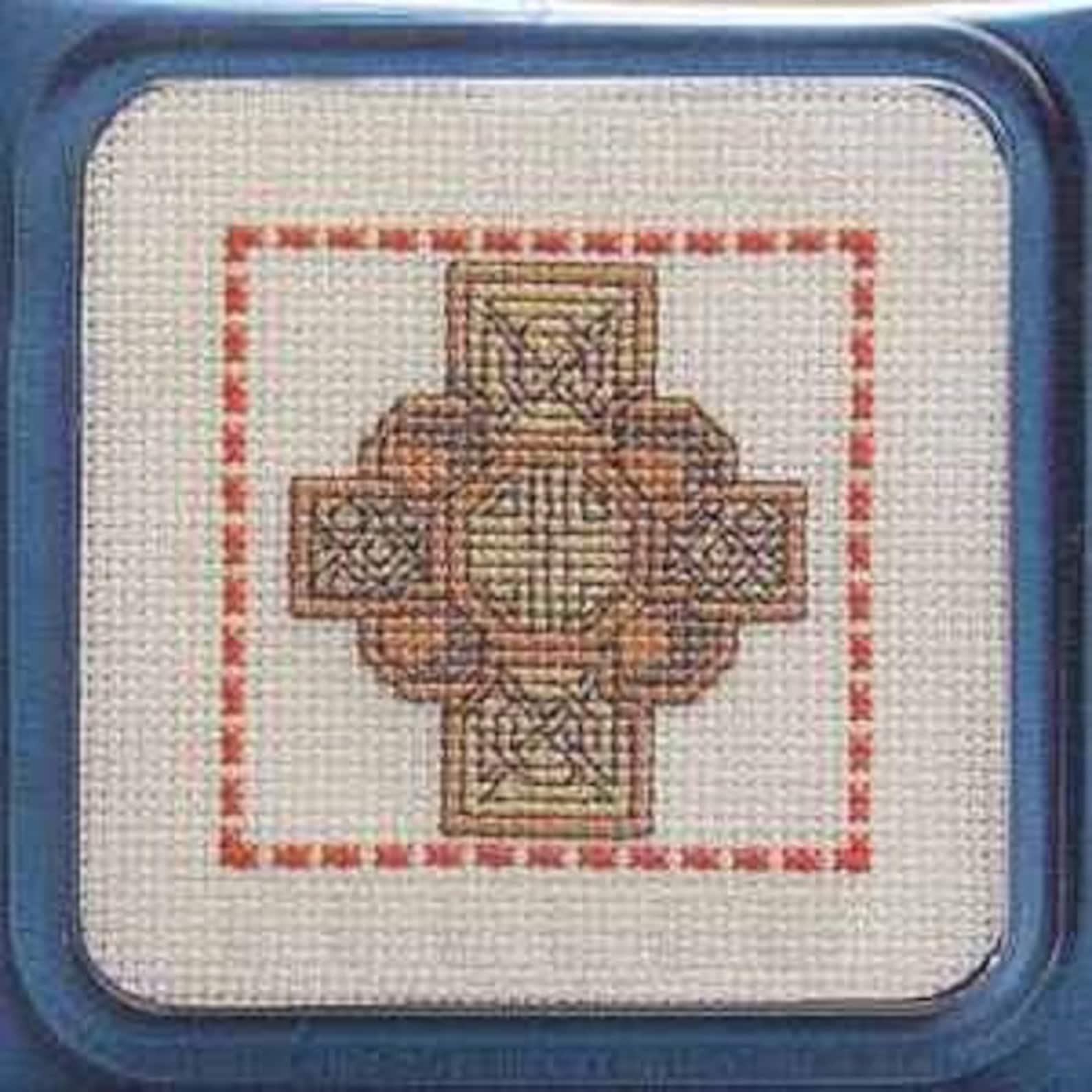 Textile Heritage Celtic Counted Cross Stitch Coaster Kits in a | Etsy
