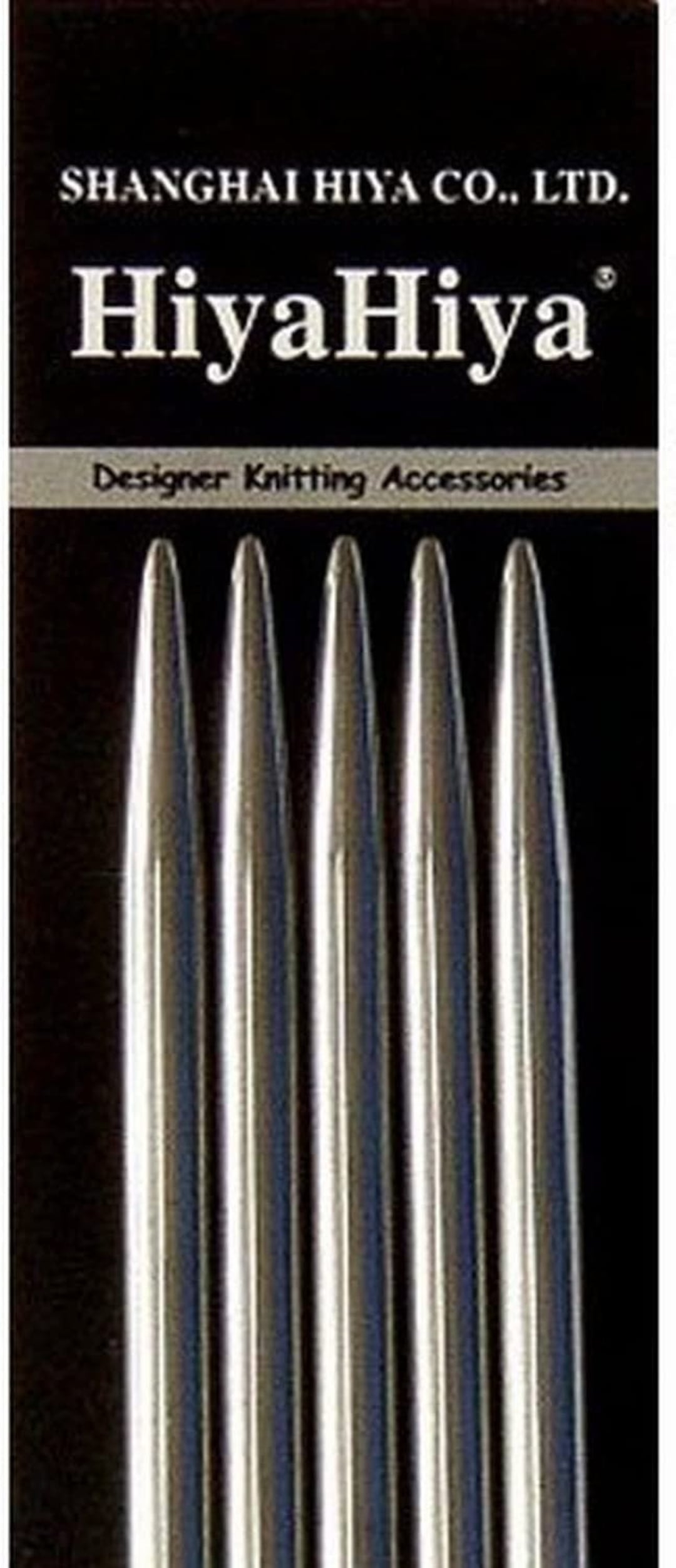 Hiyahiya 4" Double Point Stainless Steel Knitting Needles (set of 5) - Etsy