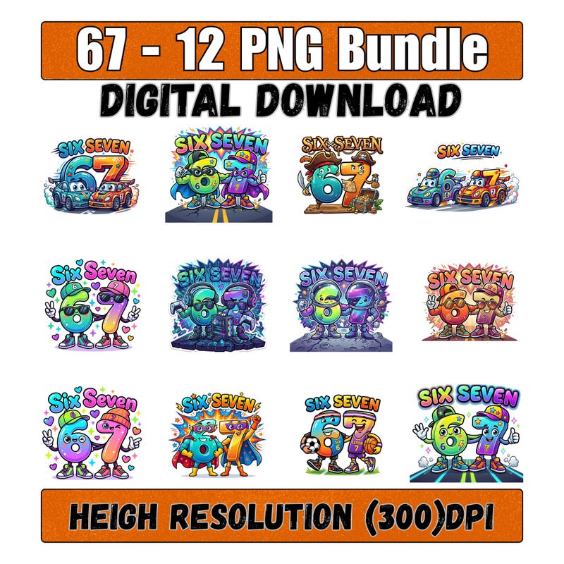67 Stickers - Etsy