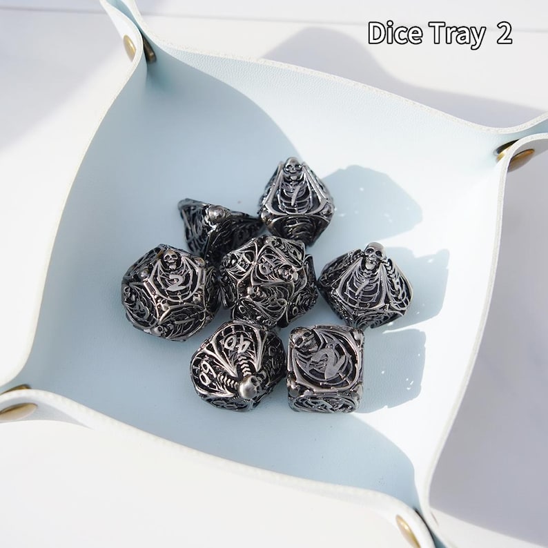 Skull Hollow Metal Set: Dungeons&dragons Role Playing Game, 7-piece Set ...