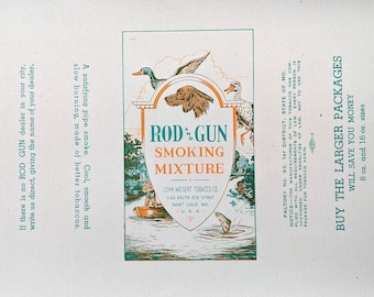 Fishing Rod Label - Etsy