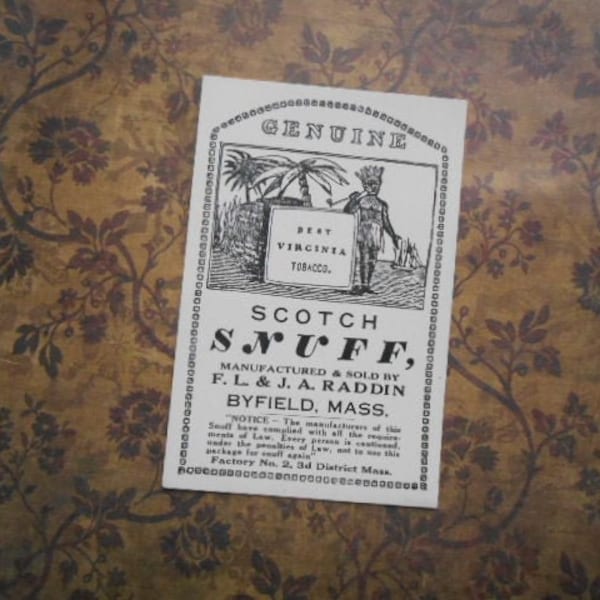Scotch Snuff - Etsy