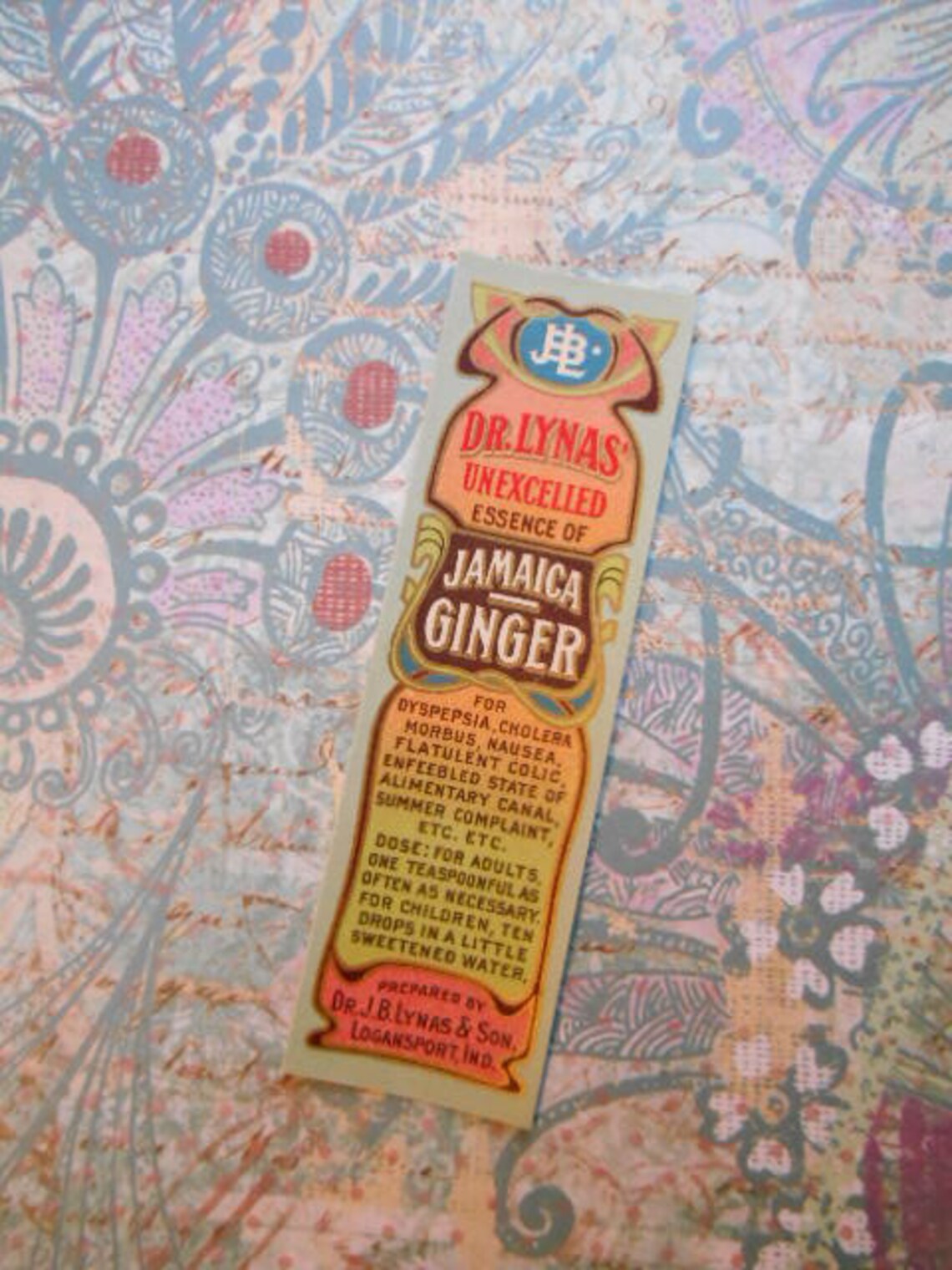 1900s Dr Lynas Essence of Jamaica Ginger Elixir Tonic Quack Medicine ...