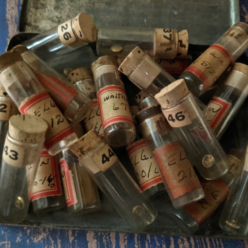 Vintage Glass Vials - Etsy