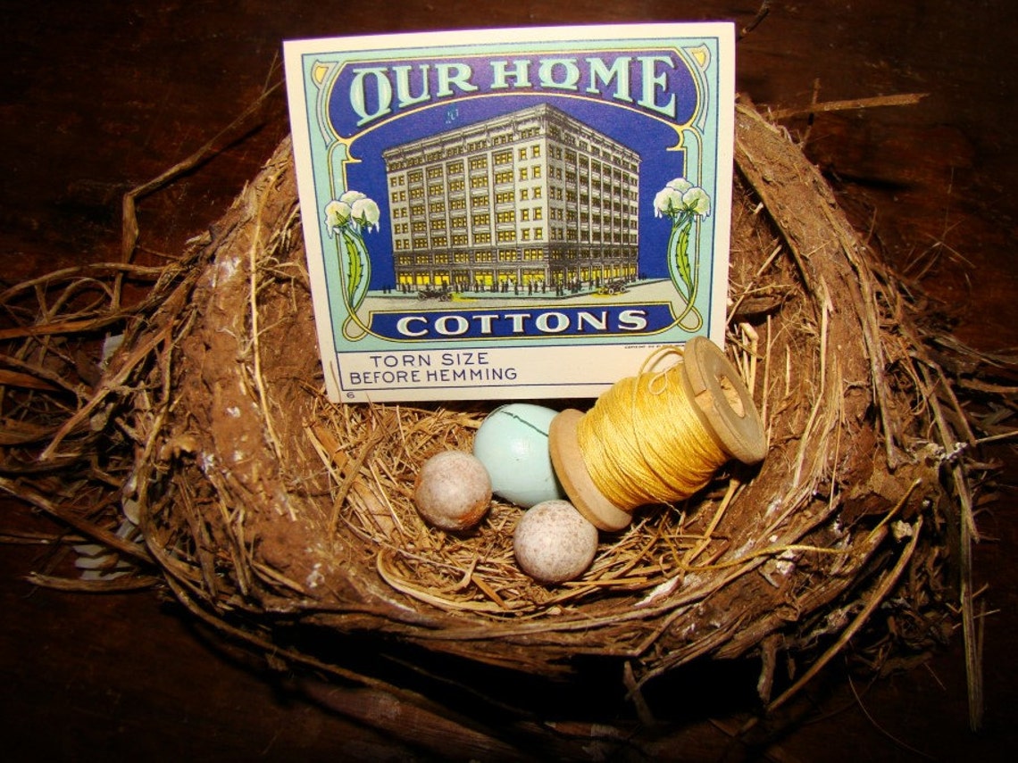 Georgous Lithograph Litho Antique Textile Fabric Cotton Label - Etsy