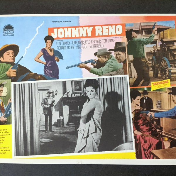Vintage Mexican Western Movie Poster - Etsy