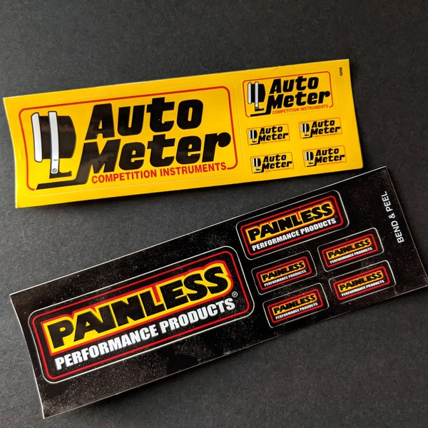 Vintage Drag Racing Stickers - Etsy