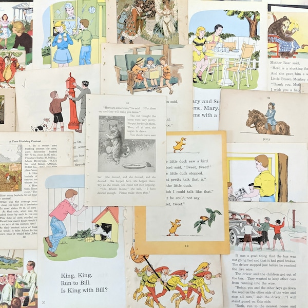 Dick and Jane Books 1950s - Etsy