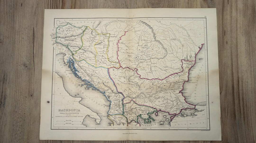 1856 Ancient Assyria and Adjacent Countries Babylon, Mesopotamia ...