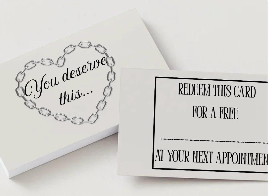 Client Appreciation Thank You Cards Printable for Hair Stylists ...