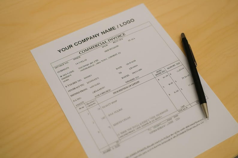 Editable Invoice Template Excel, Small Business Billing (digital ...