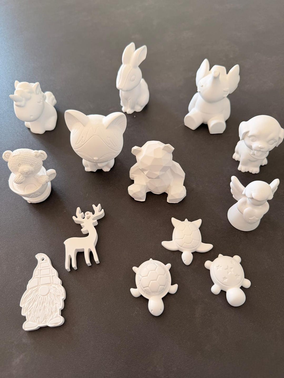 Craft Gift Set: Figures to Paint With Acrylic Paints - Etsy