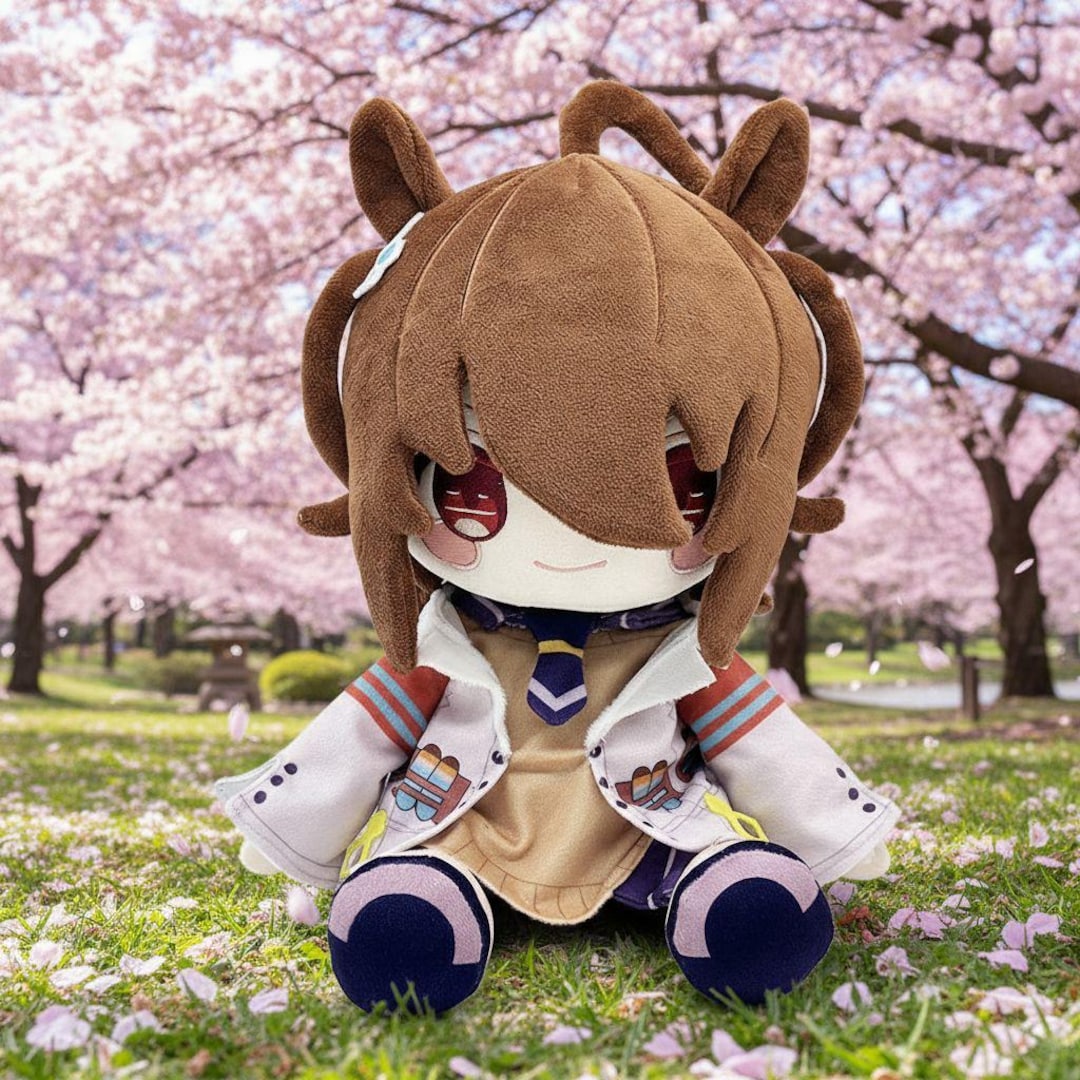 Uma Musume Pretty Derby Agnes Tachyon Plush Toy: Kawaii Embroidered ...