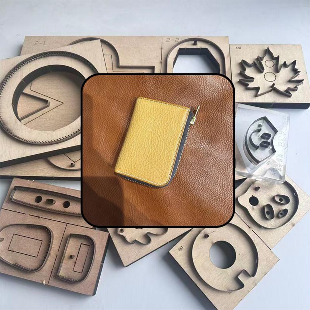 Manual Molds for Making L-shaped Zipper Wallets, Hand-sewn Leather ...