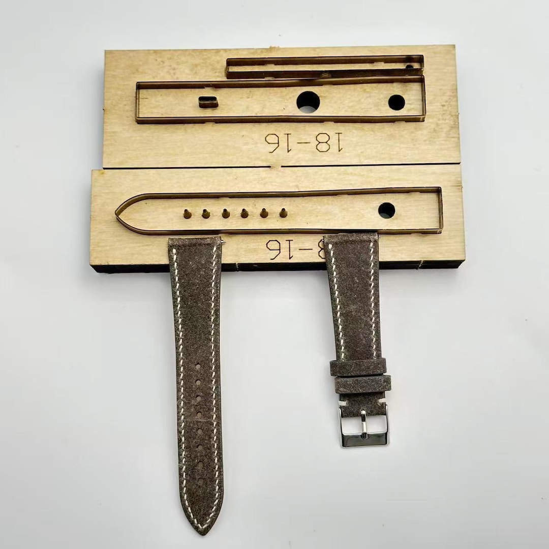 Manual Watch Band Cutting Mold Leather Watch Band Die Cutter Leather ...