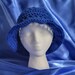 Handmade Crocheted Royal Blue Bucket Hat - Etsy
