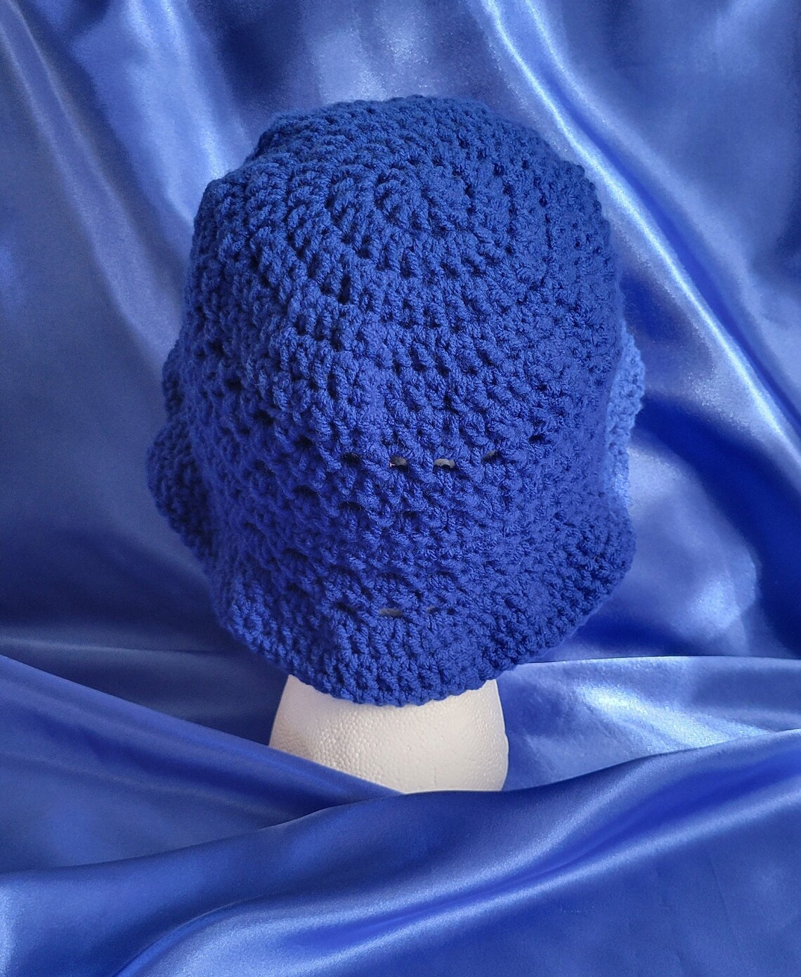 Handmade Crocheted Royal Blue Bucket Hat - Etsy