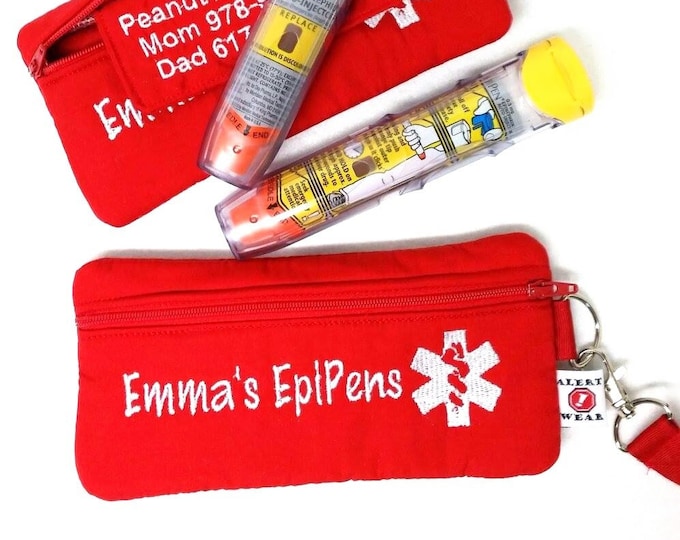 Insulated Epipen Holder, Epi Pen Case, Epipen Pouch, Kids Epipen Holder ...