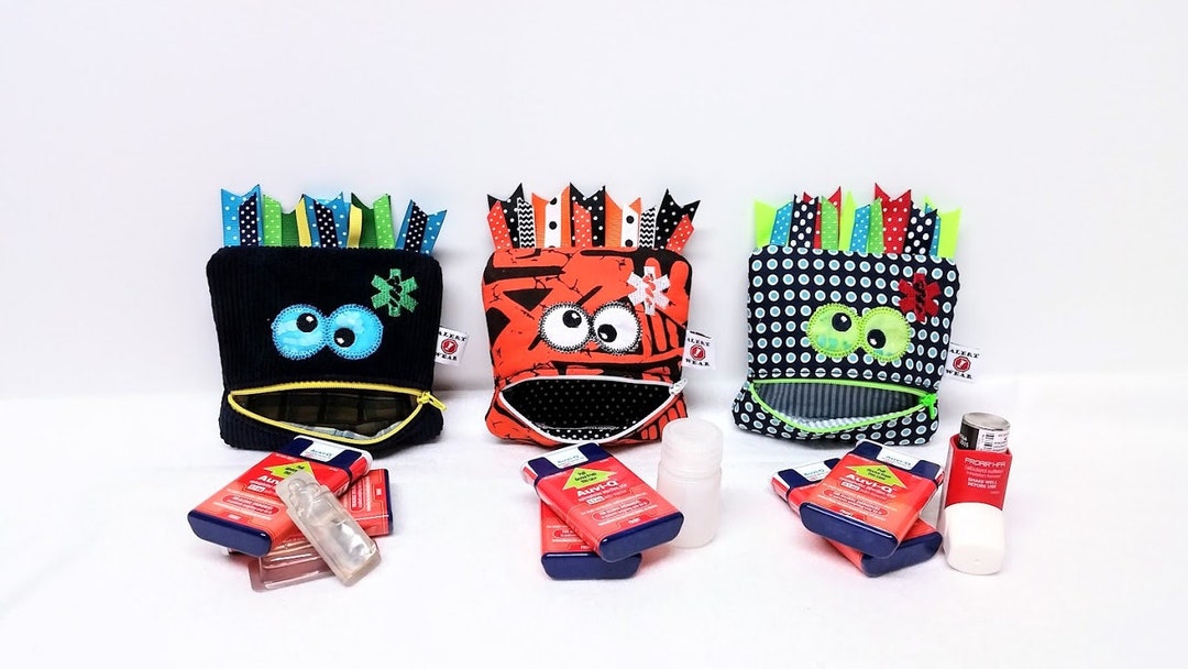 Monster Inhaler / Auviq Medicine Case by Alert Wear - Etsy