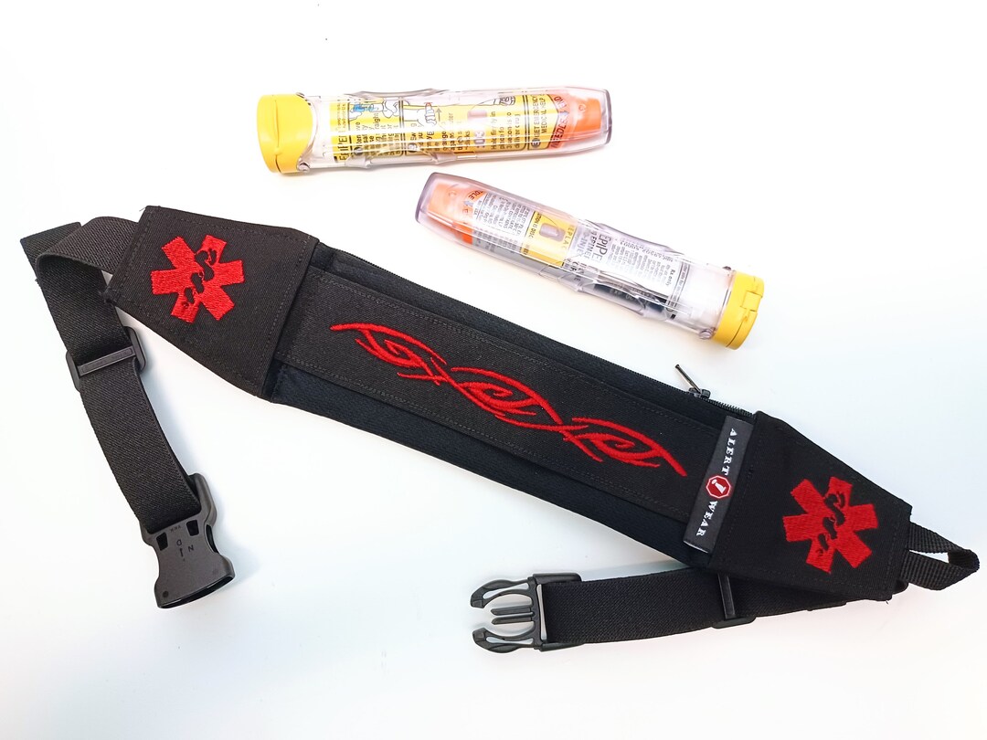 Tribal Eyes Design Waist Pack With Medical Alerts Medicine Case for ...