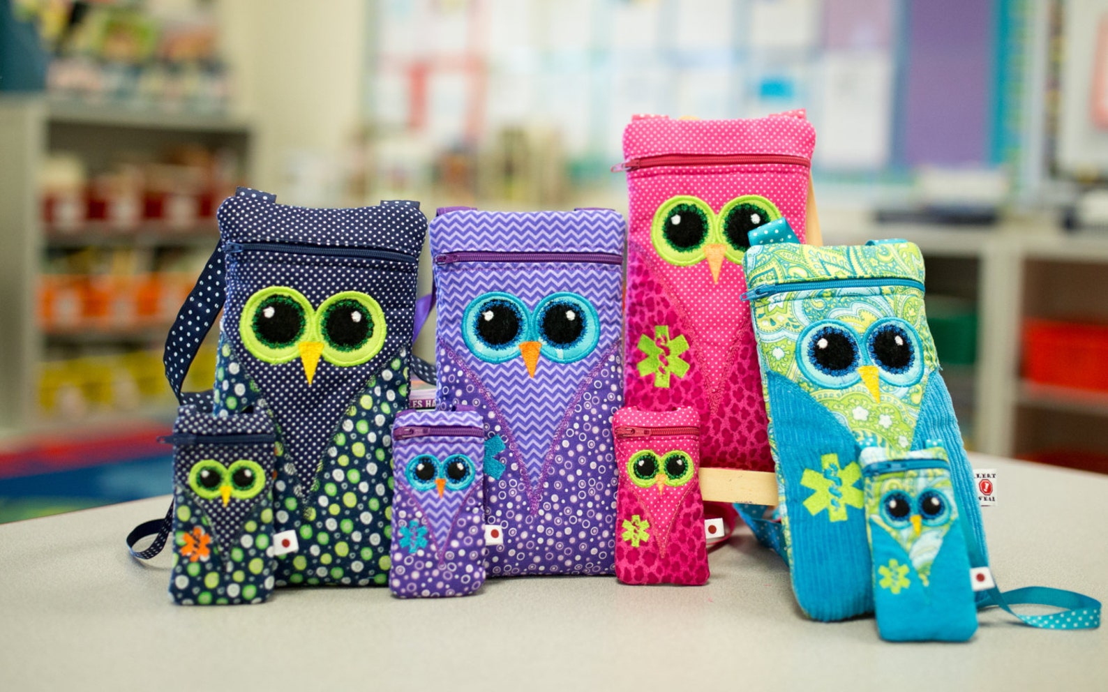 Epipen Case, Asthma Case, Owl Medicine Pack / Epi-pen Case / Diastat ...