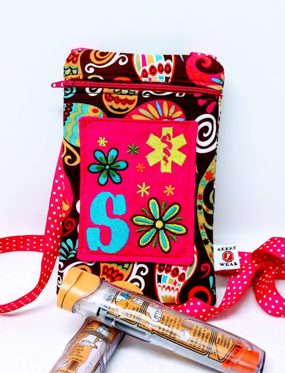 Custom Inhaler Case / Medicine Pack / Epi-pen Case / Alert | Etsy