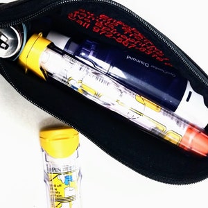 Custom Inhaler / Chamber / Epi-pen Fanny Pack / Case With Personalized ...