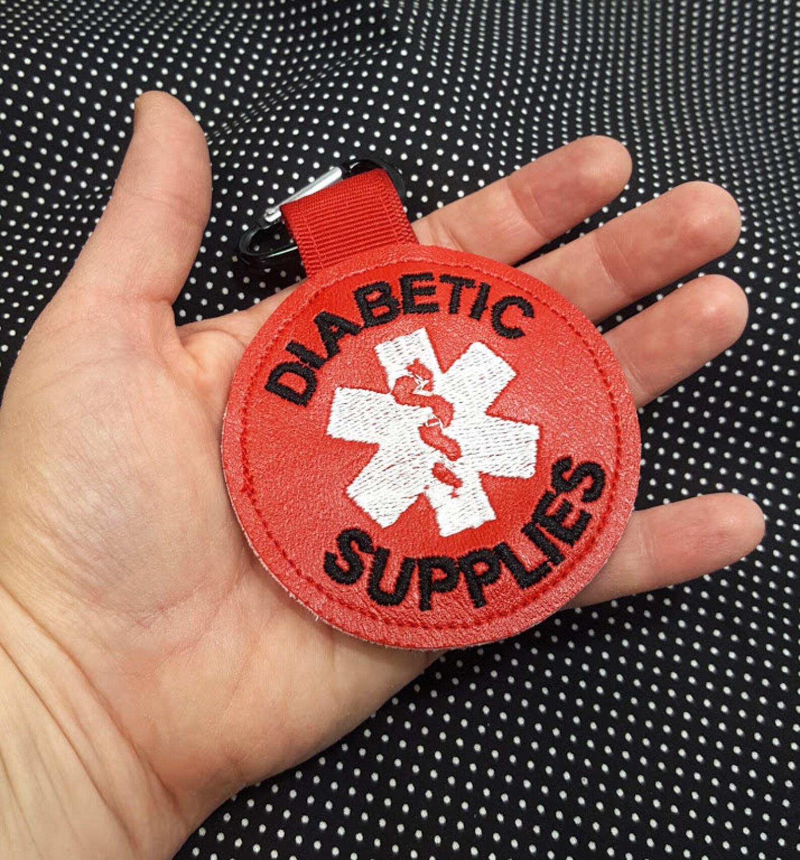 Diabetic Medical Alert Tag diabetic Supplies Label - Etsy