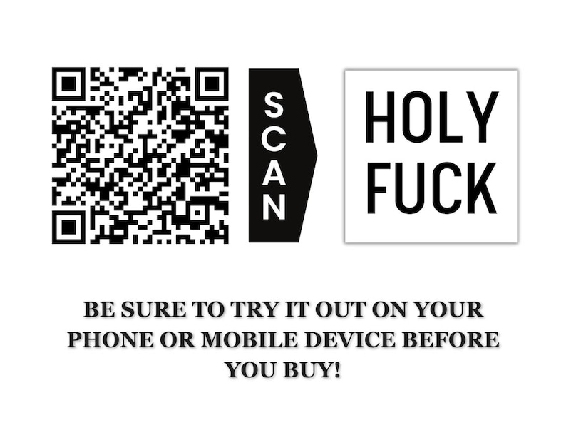 101 Swear Words QR Code SVG | Funny Slogans (digital Download) - Etsy