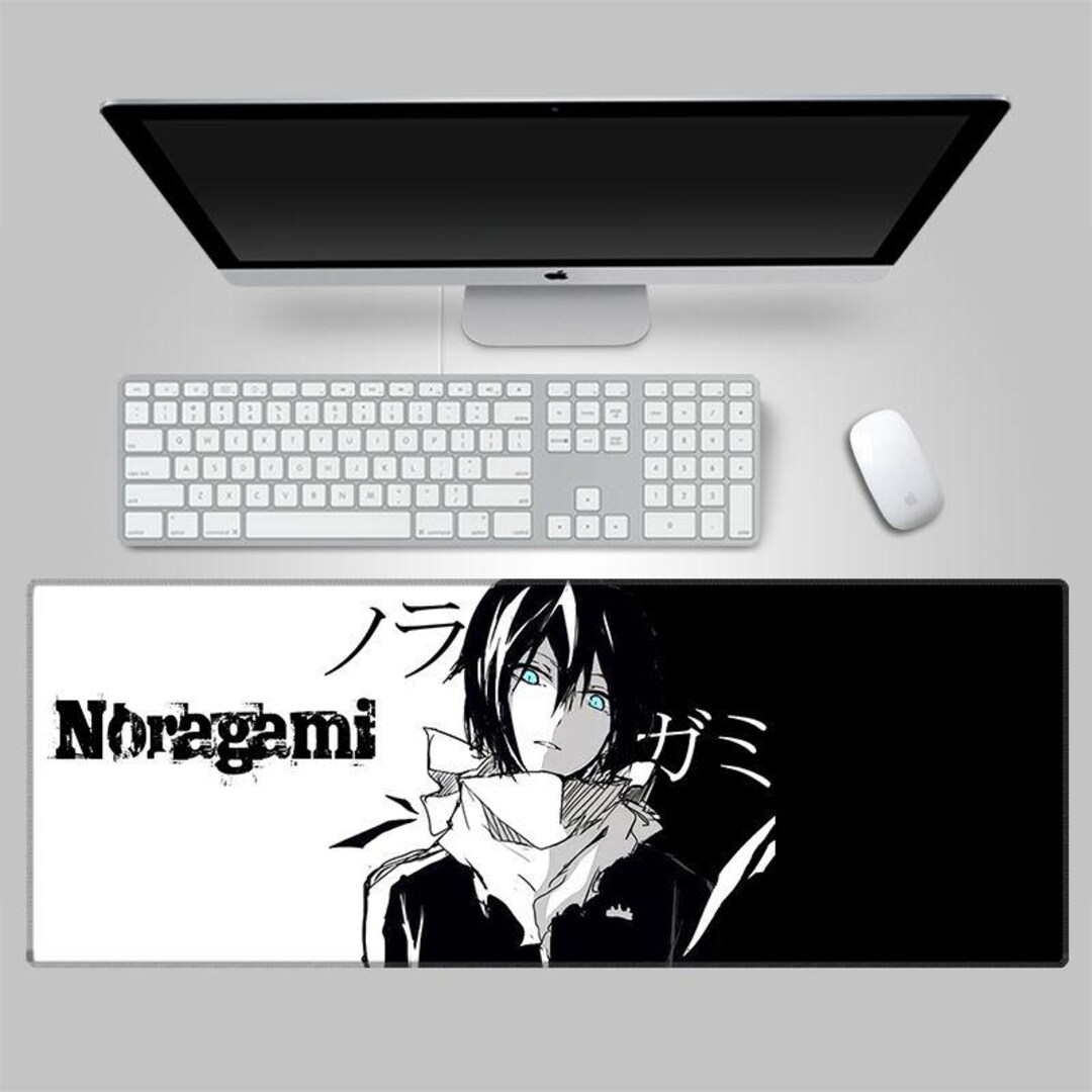 Noragami Anime Mousepad Yato Hiyori Yukine Gaming Desk Mat Stray God ...