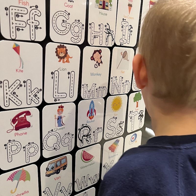 Preschool Number Magnets - Etsy UK