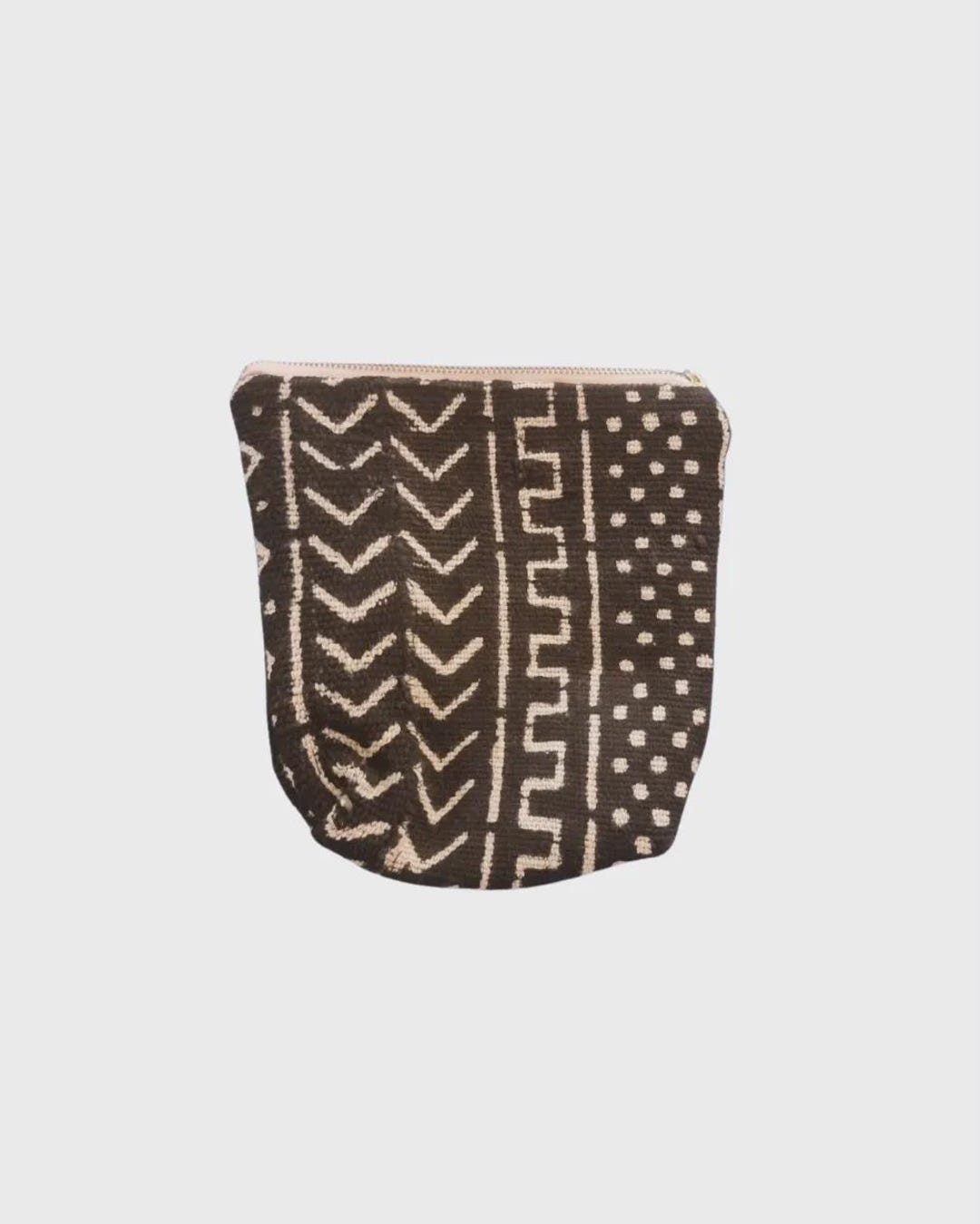 Purse Bag. Original Organic Cotton Fabric. Traditional Pattern. Natural ...
