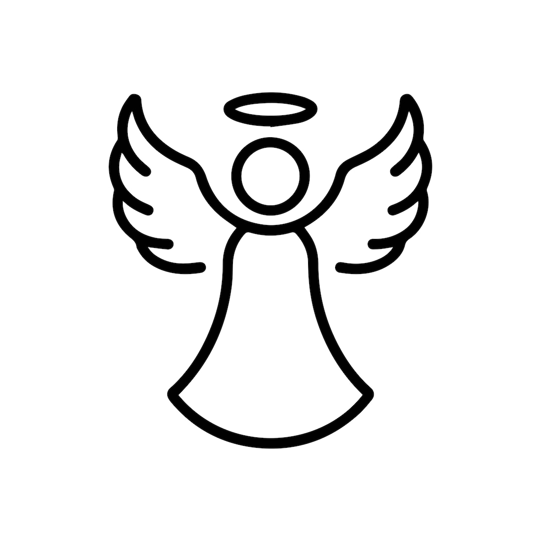 Christmas Angel SVG PNG: Cricut & Silhouette (digital Download) - Etsy