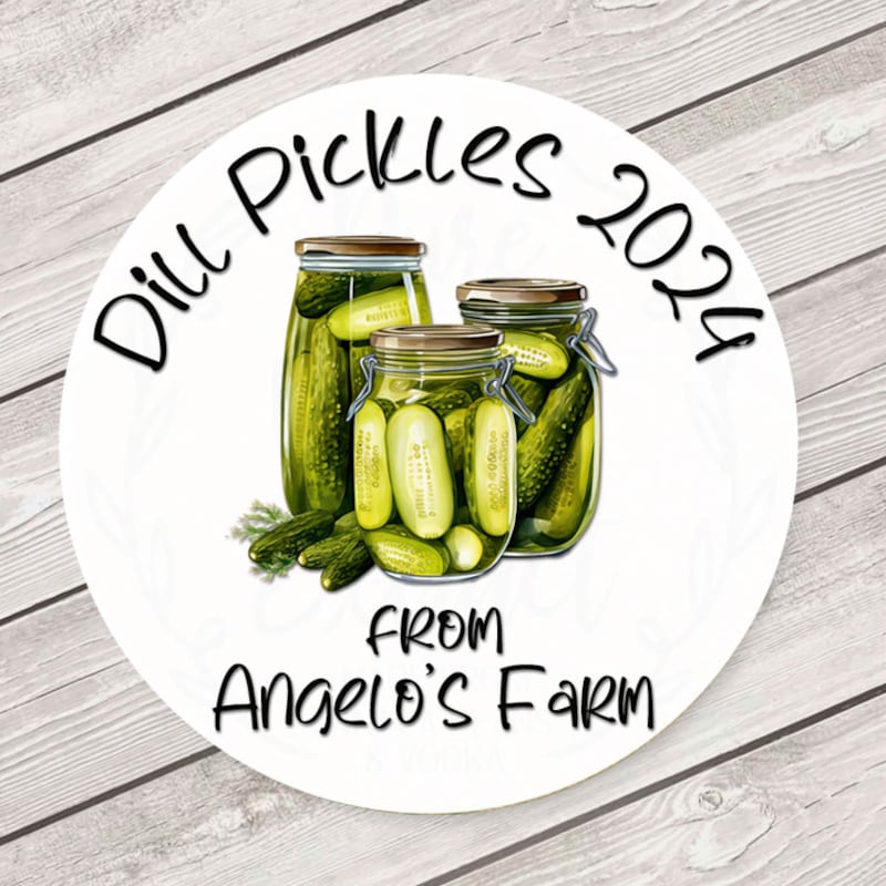 Pickle Labels - Etsy