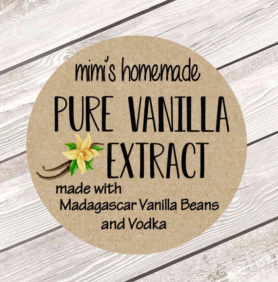 Vanilla Extract Illustration