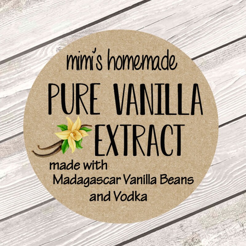 Vanilla Labels - Etsy