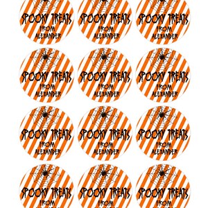 Halloween Stickers Spider Stickers Halloween Party Favor - Etsy