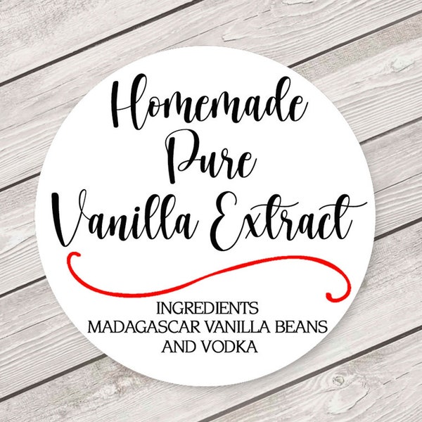 Vanilla Labels - Etsy