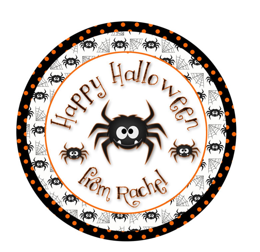 Halloween Stickers, Spider Stickers, Party Stickers Halloween, Party ...