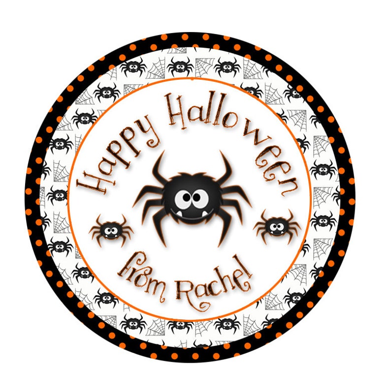 Halloween Stickers Spider Stickers Party Stickers Halloween - Etsy