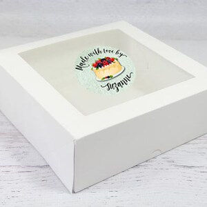 Bakery Box Sticker, Personalized Baking Sticker, Baking Sticker, Baking ...